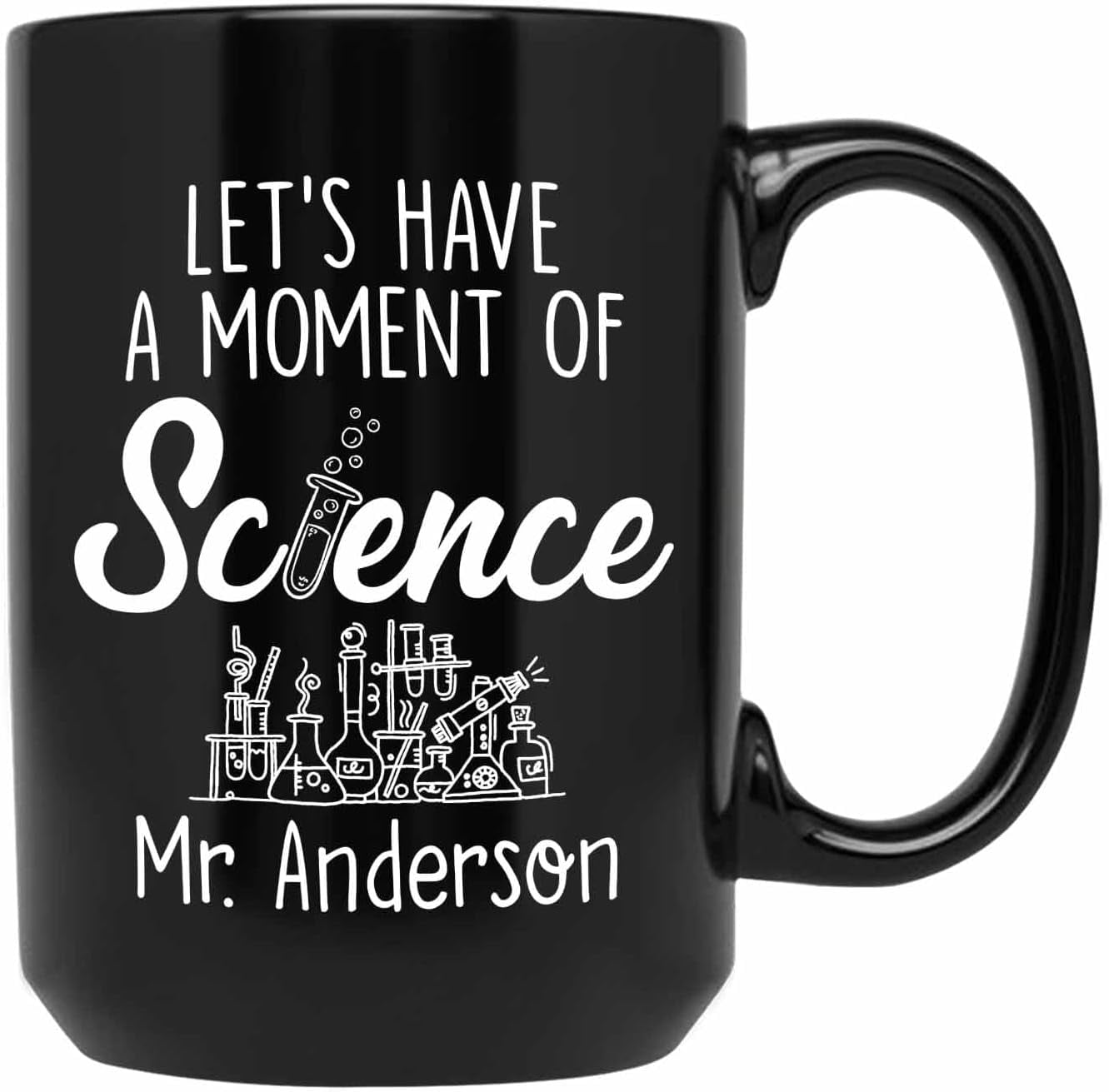 Personalized Best Science Coffee Mug, A Moment Of Science Ceramic Mugs ...
