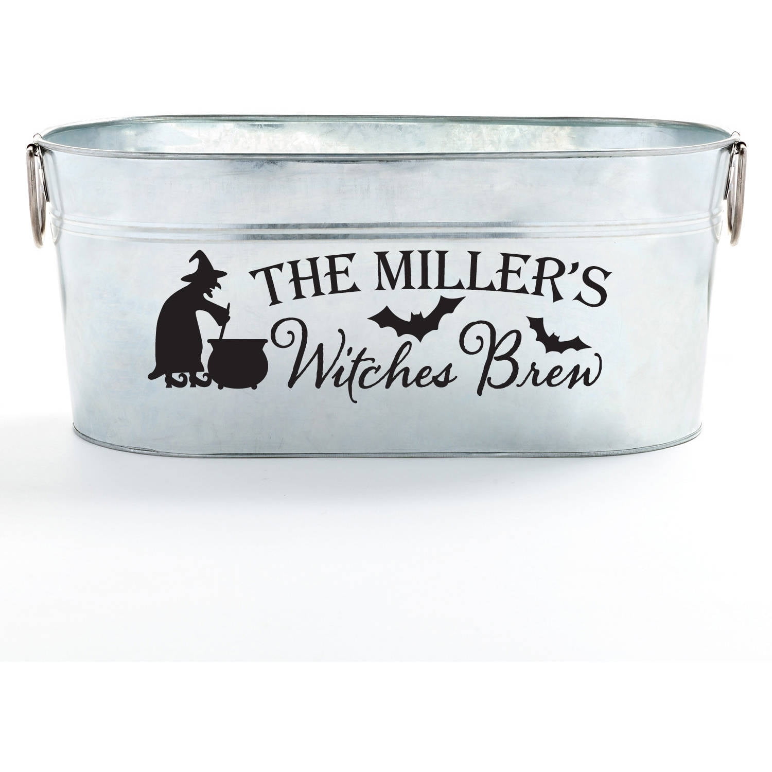 Personalized Beverage Tub - Halloween Witches Brew Supply - Walmart.com