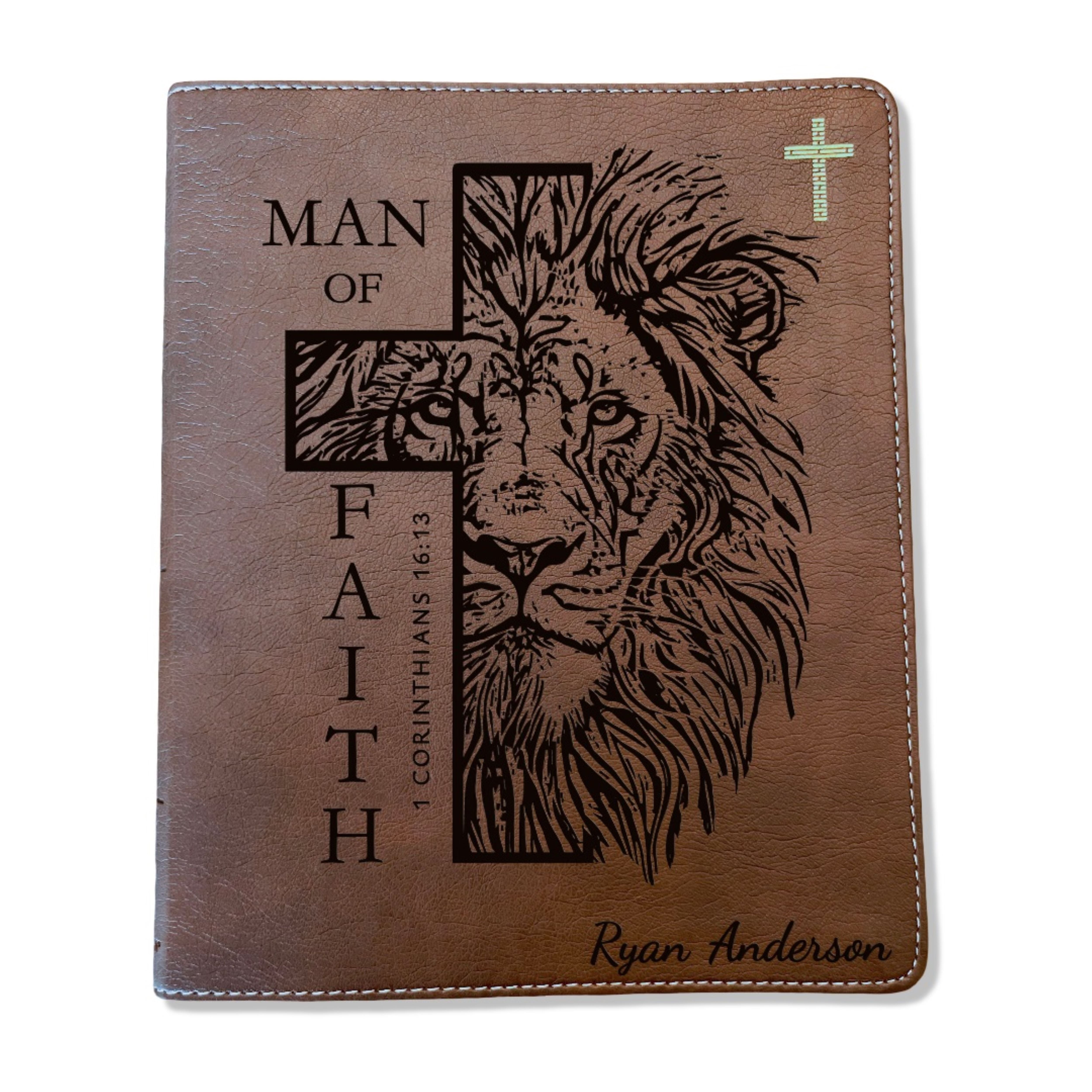 Personalized Bible for Men, NIV Journaling, Customized Bible for Men ...