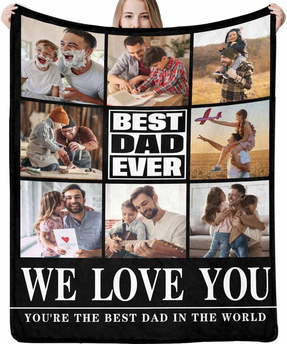Personalized Blanket to My Dad from Daughter I Have a Hero I Call Him ...