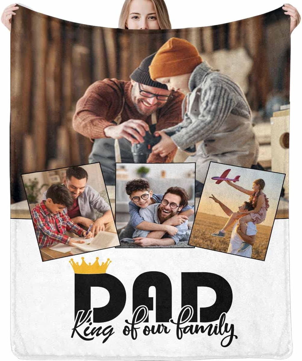 Personalized Blanket to My Dad from Daughter I Have a Hero I Call Him ...