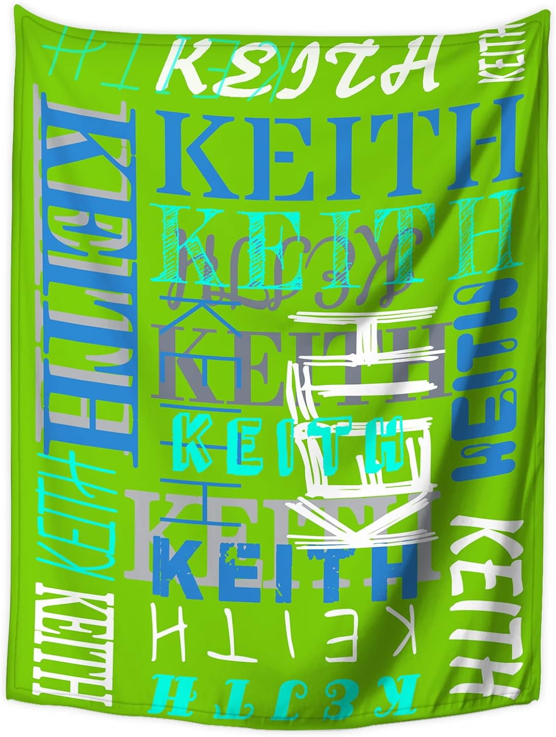 Personalized Blanket and Throws Custom Blanket with Name Customized ...