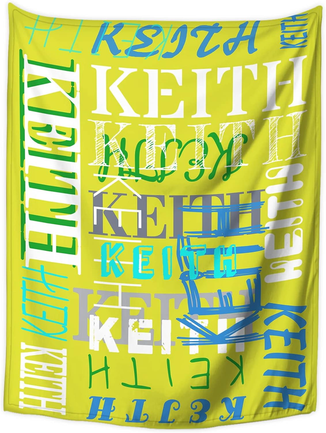 Personalized Blanket and Throws Custom Blanket with Name Customized ...