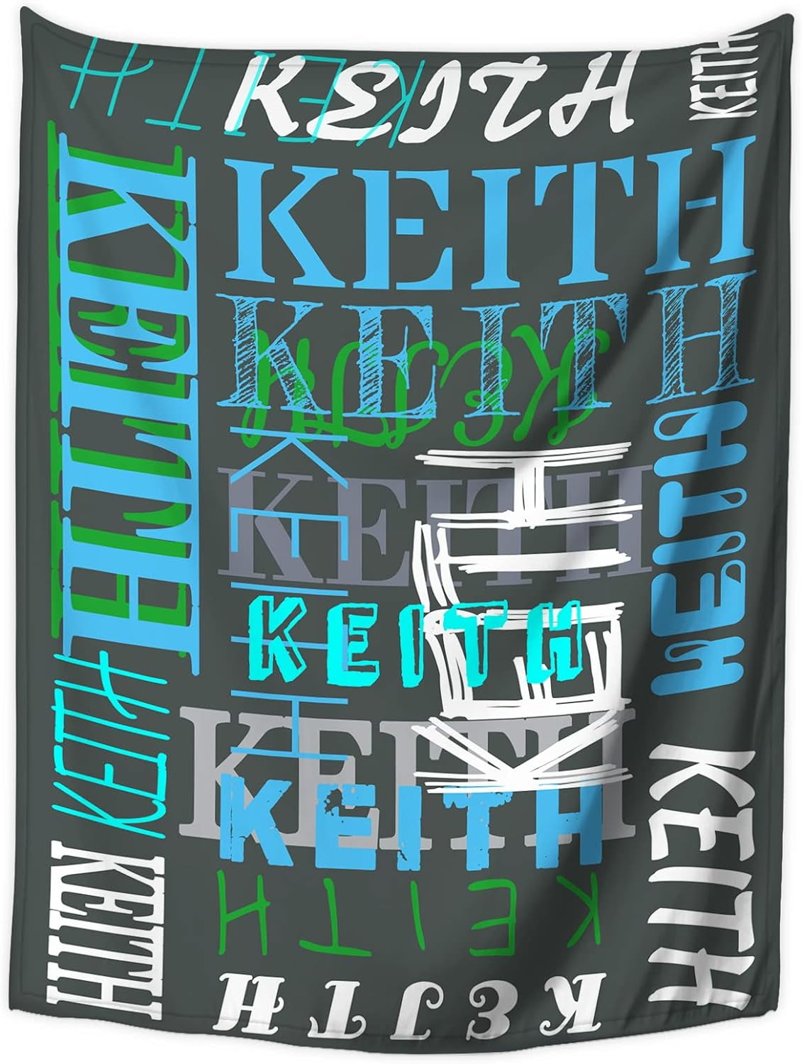 Personalized Blanket and Throws Custom Blanket with Name Customized ...