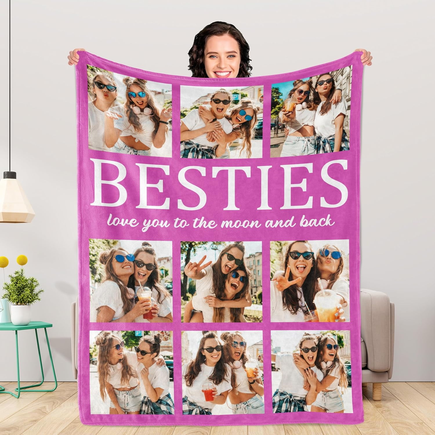 Personalized Blankets and Throws Blankets with Photo Text ized 1-20 ...