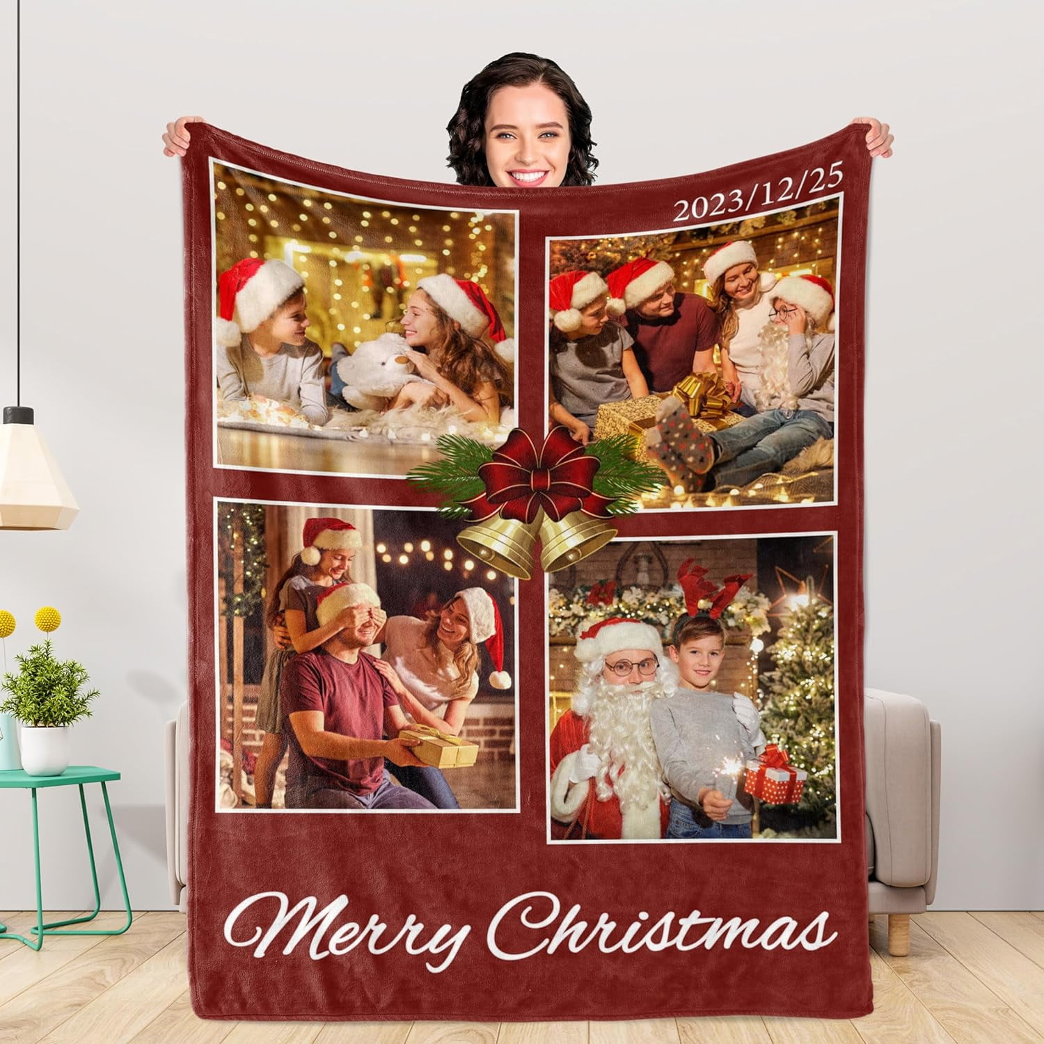 Personalized Blankets and Throws Custom Blankets with Photo Text ...
