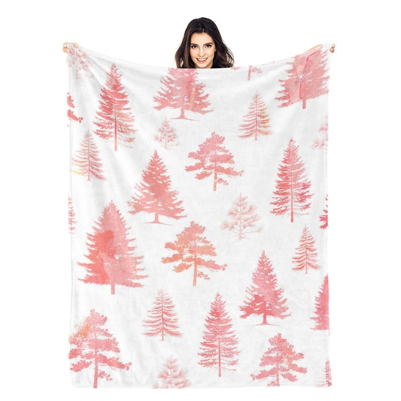 Personalized Blankets with Tree Patterns, Custom Flannel Blankets for ...