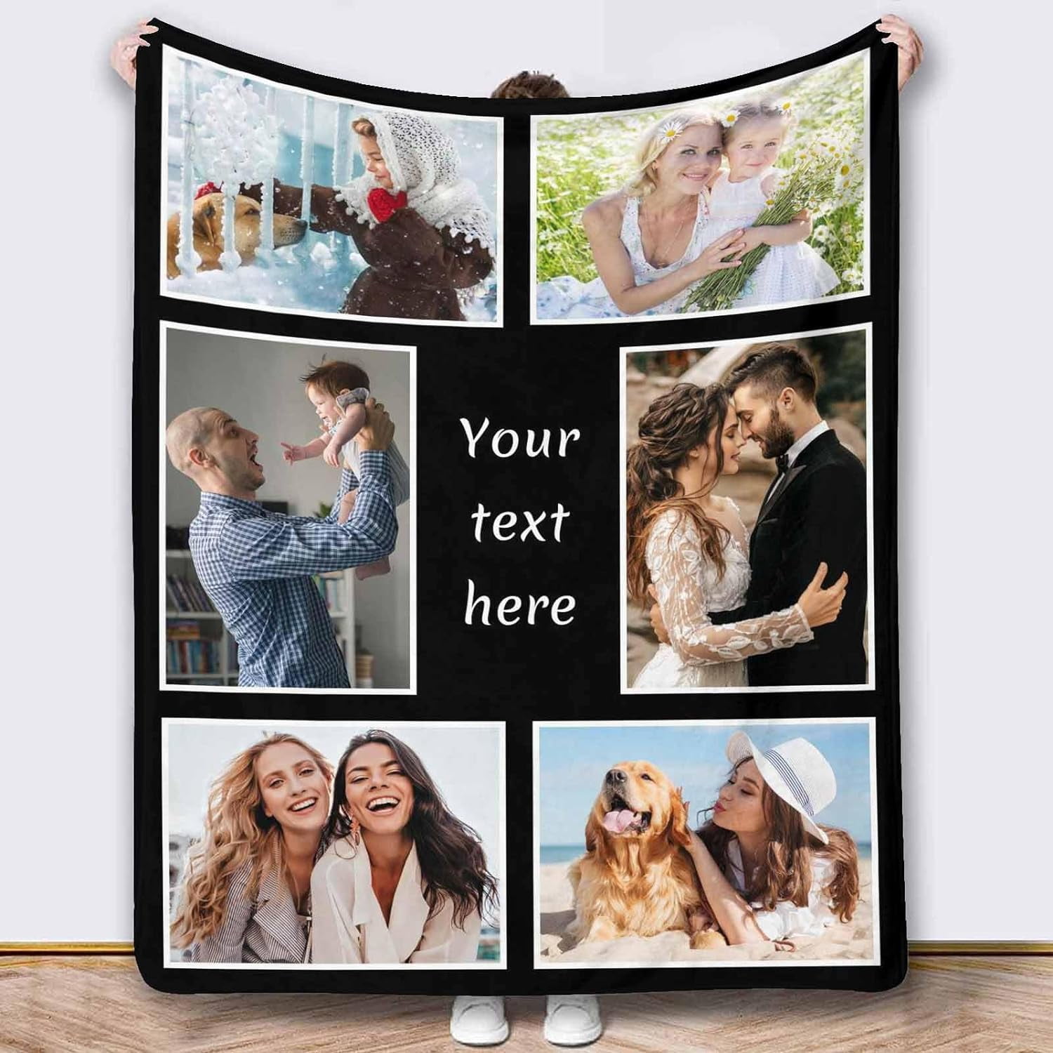 Personalized Blankets and Throws Photo Blanket Customized Using My Own ...