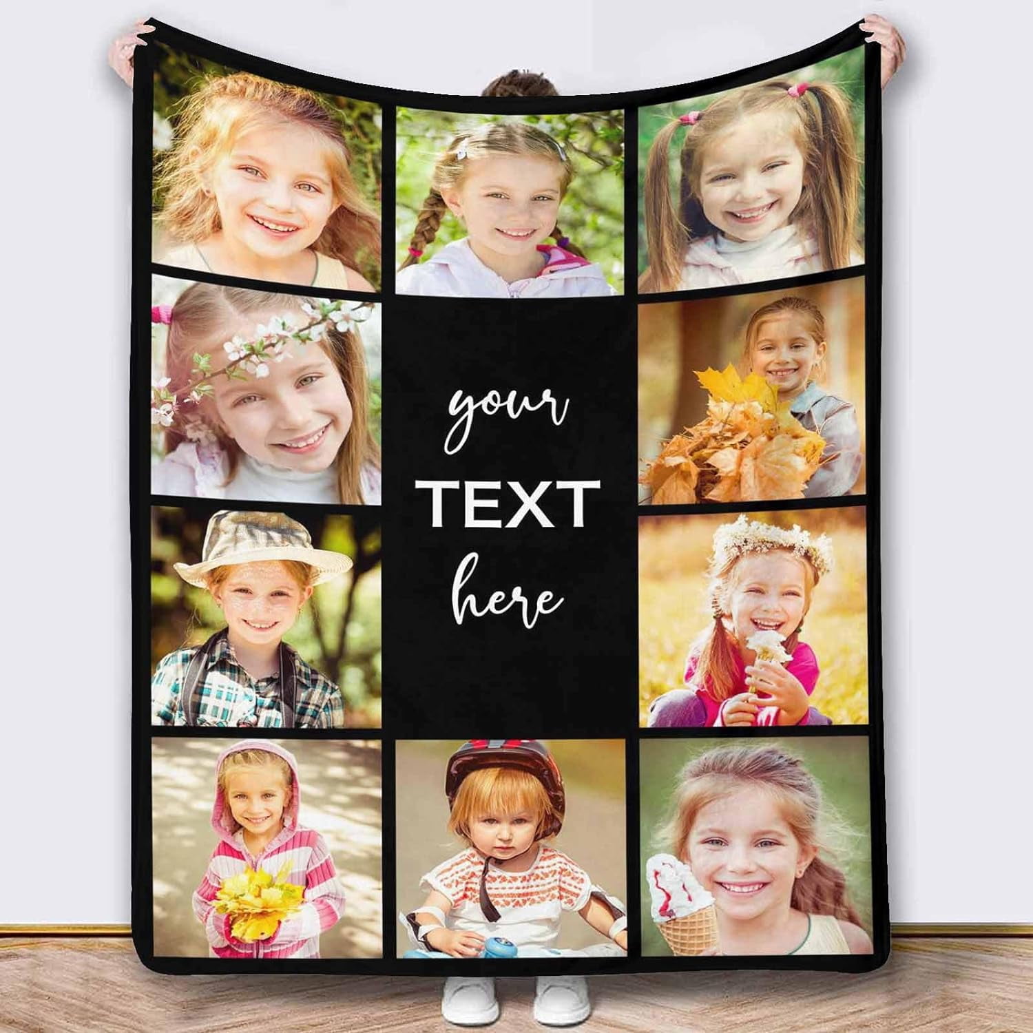 Personalized Blankets and Throws Photo Blanket Customized Using My Own ...