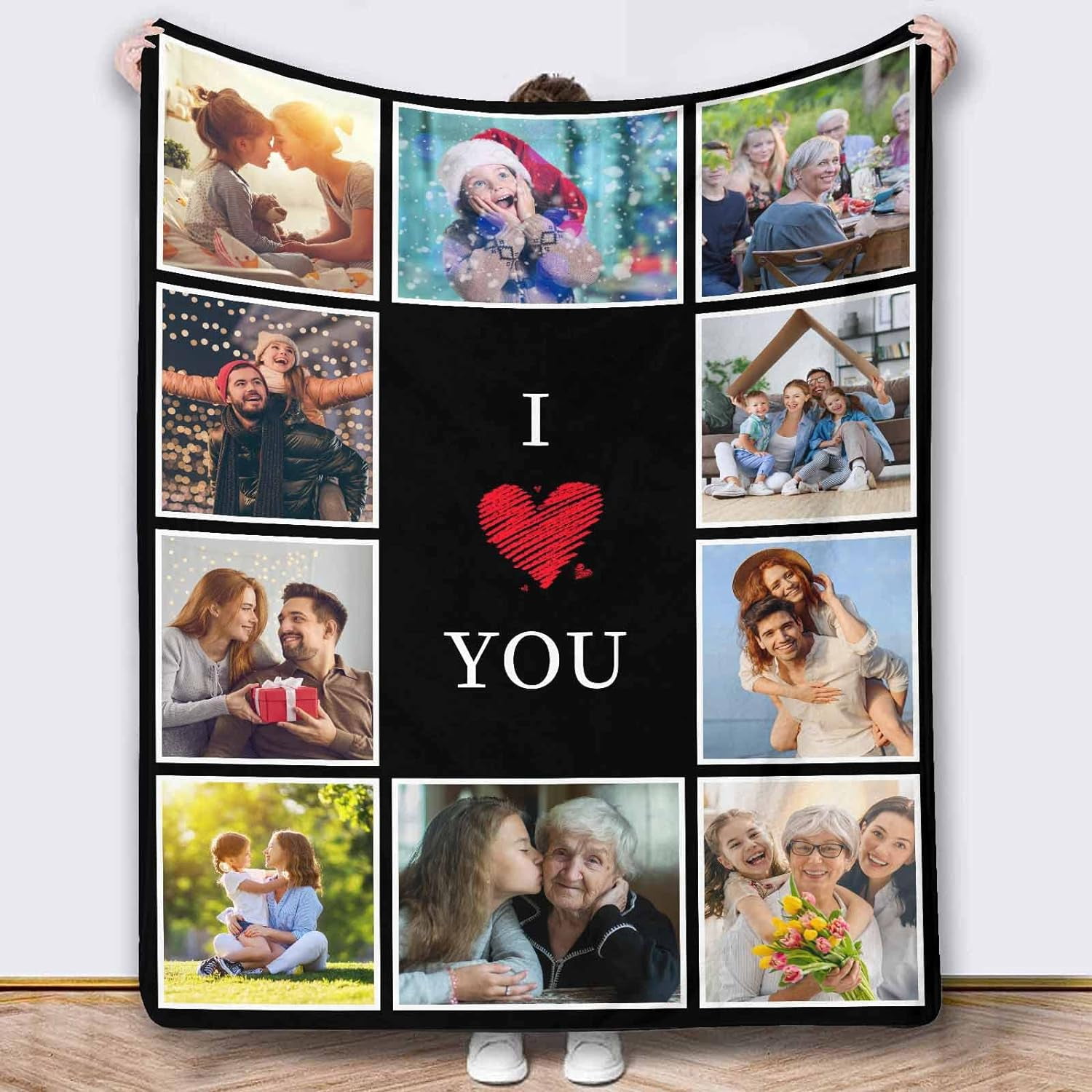 Personalized Blankets and Throws Photo Blanket Customized Using My Own ...