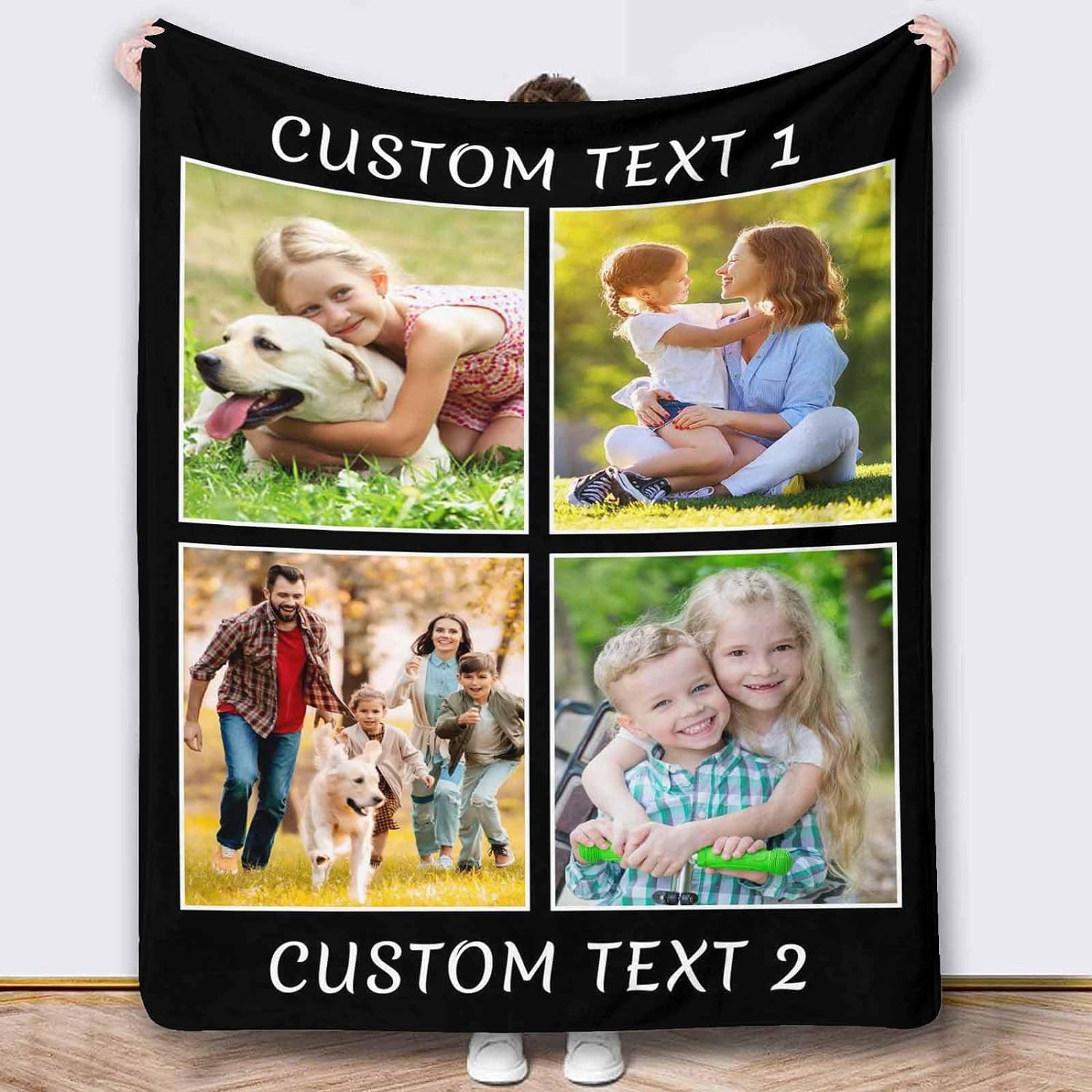 Personalized Blankets and Throws Photo Blanket Customized Using My Own ...