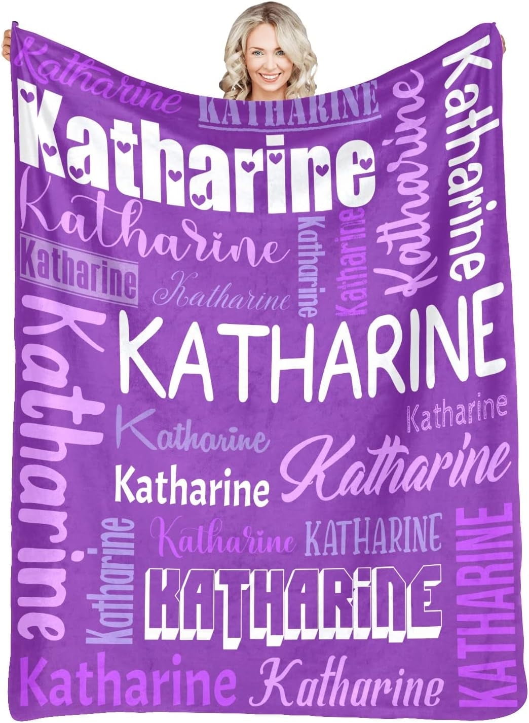 Personalized Blankets with Name Custom Blanket for Adult Kids Baby ...