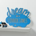 Personalized Blue Dream Kids Wood Plaque - Walmart.com