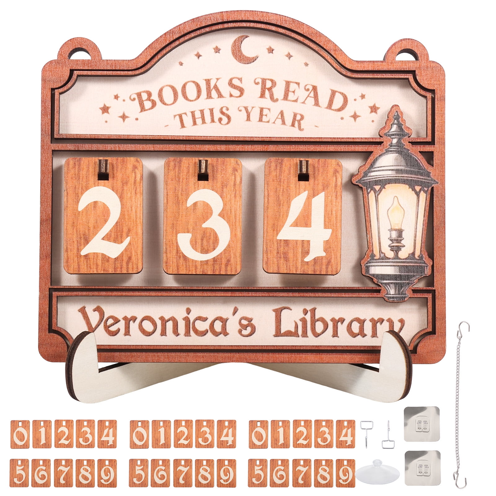 Personalized Books Read Tracker Books Read This Year Counter Reading ...