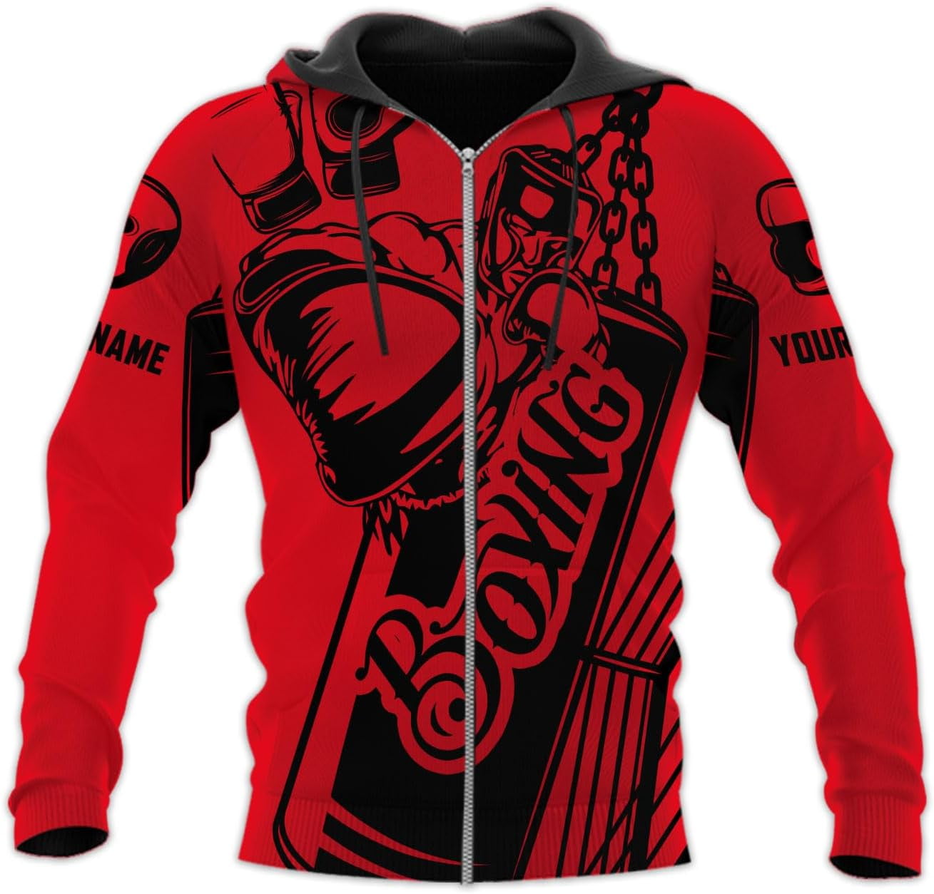 Personalized Boxing 3D Shirt, Boxing Shirts for Men Boxing T Shirts ...