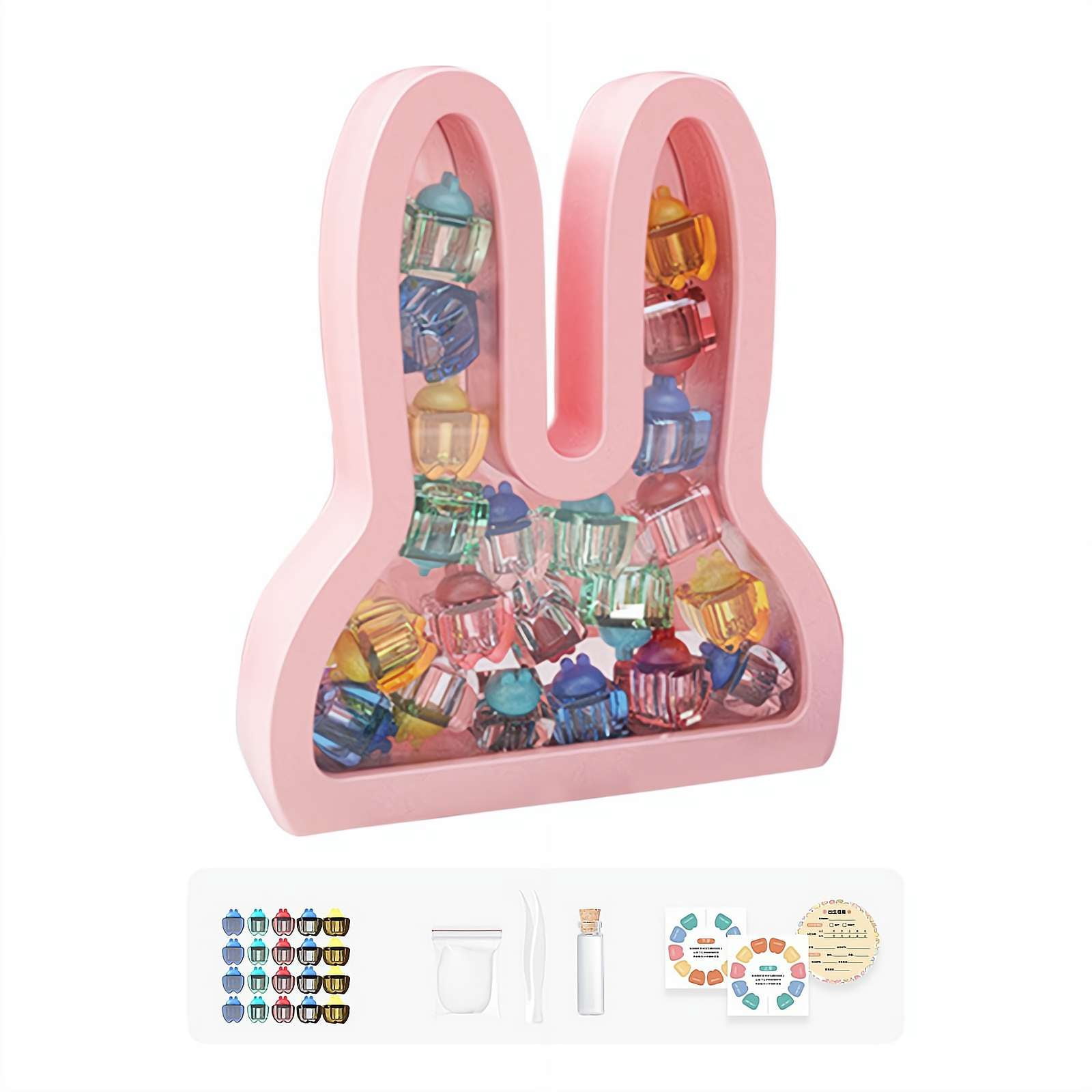 Personalized Bunny-Shaped Baby Teeth Keepsake Box, Lost Prevention ...