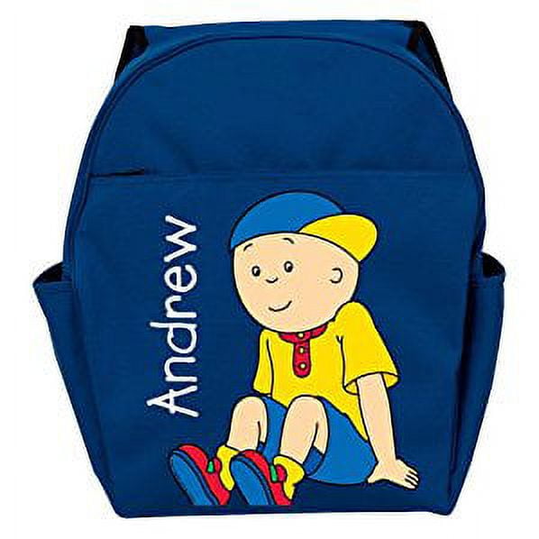 Personalized Caillou Let's Play Blue Backpack - Walmart.com