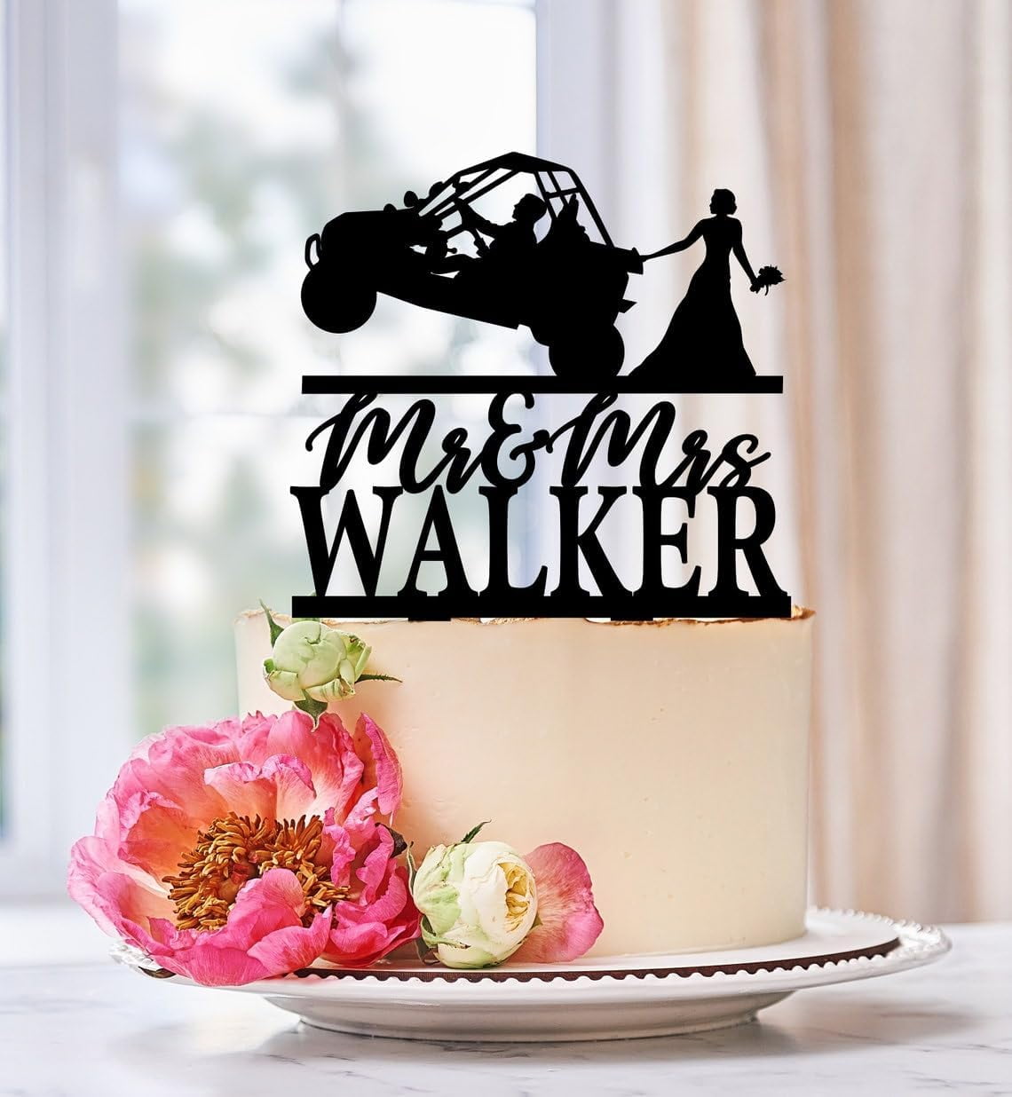 Personalized Cake Toppers，All terrain Vehicle silhouette Cake Topper ...
