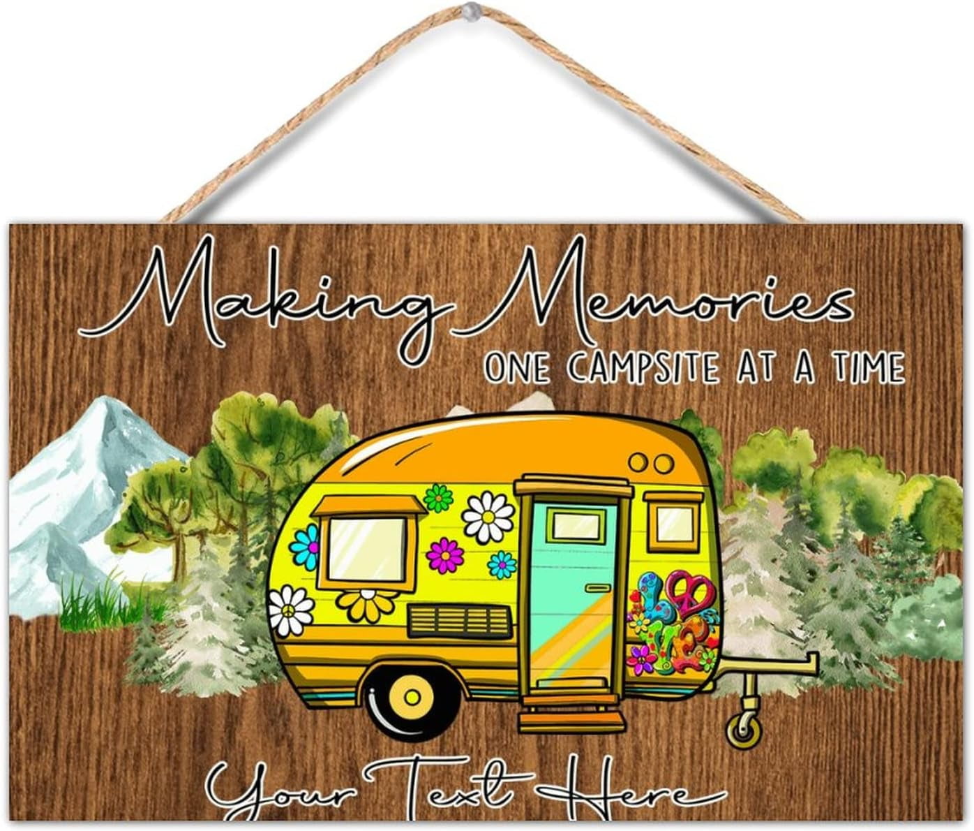 Personalized Camper Sign Making Memories One Campsite at a Time Signs ...