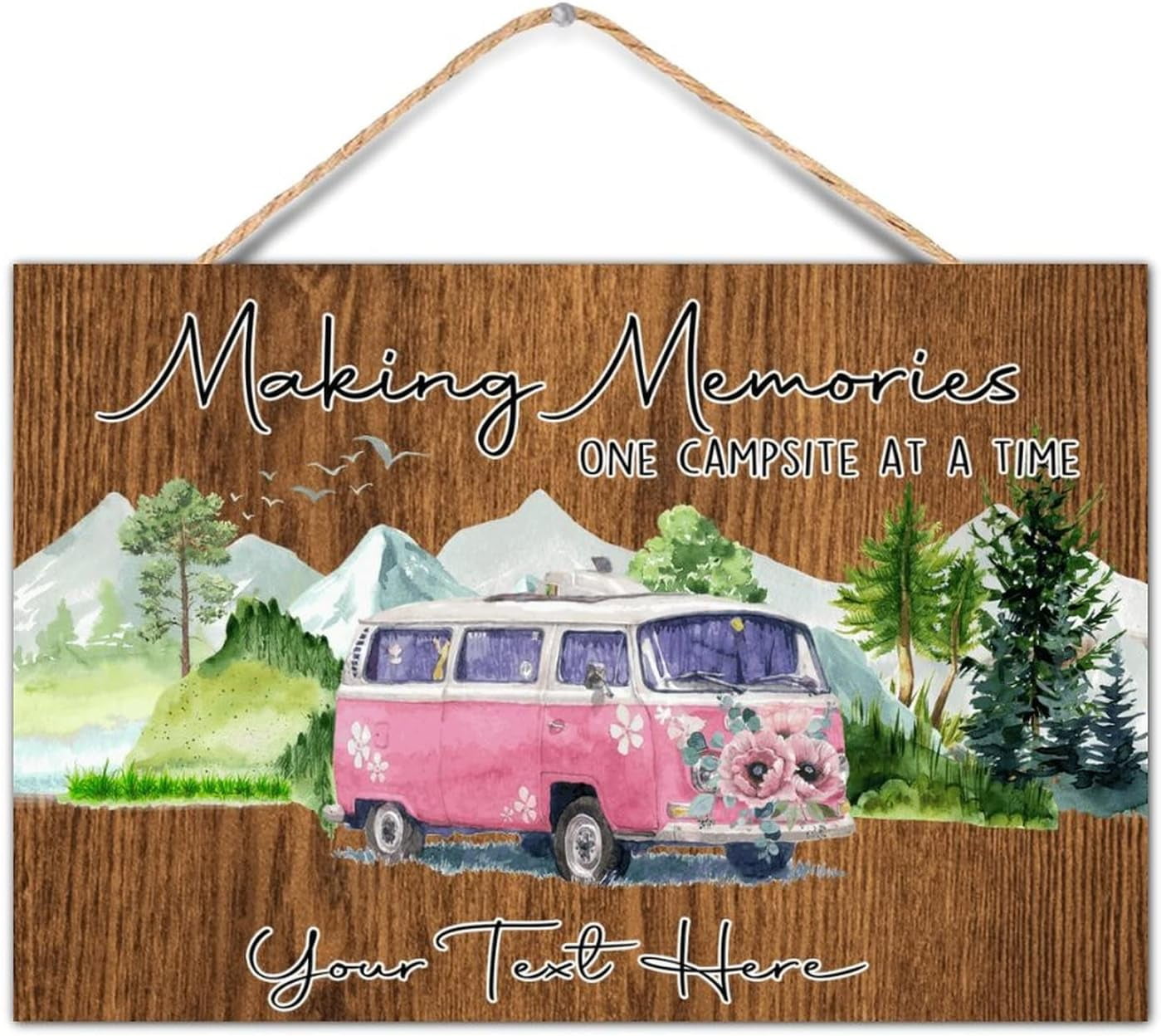 Personalized Camper Sign Making Memories One Campsite at a Time Signs ...