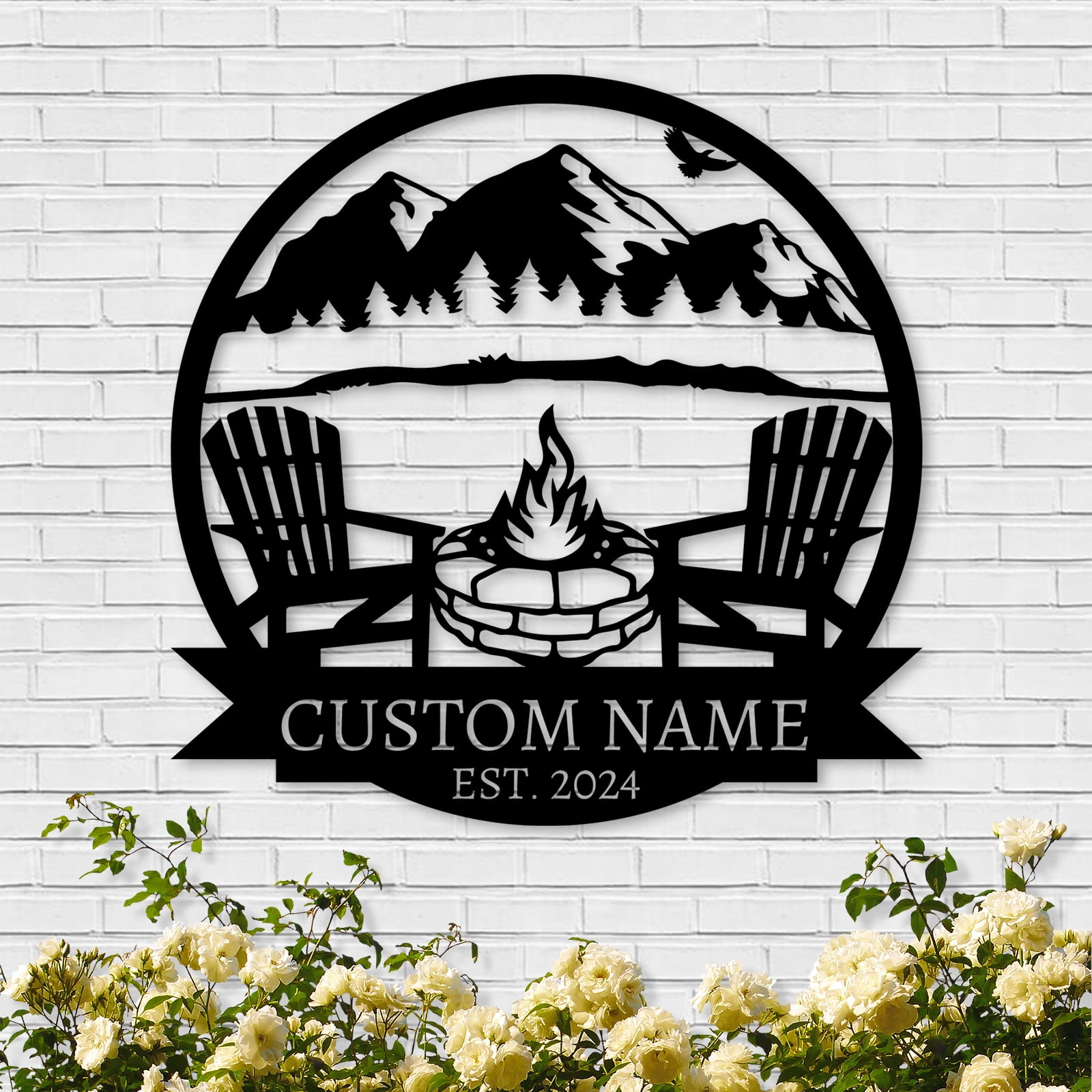 Personalized Camping Signs | Custom Metal Sign | Custom Mountain ...