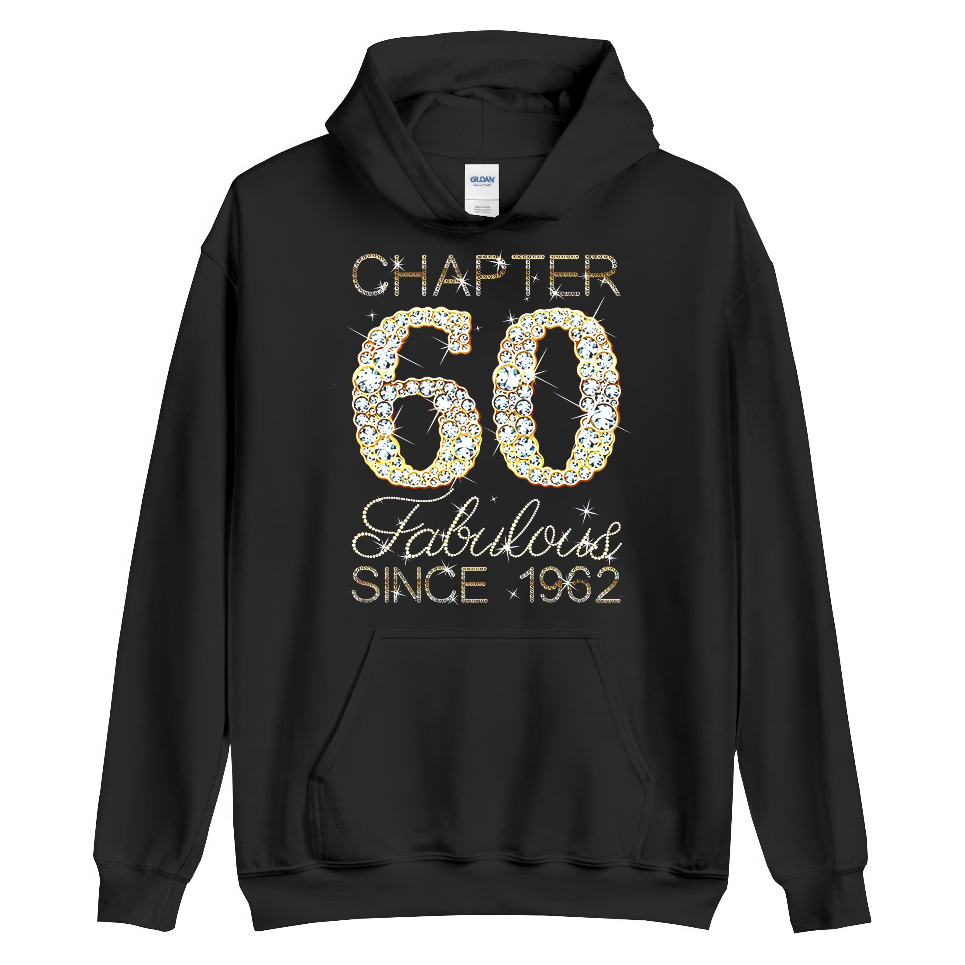 Personalized Chapter 60 Fabulous Since 1963 Tshirt, 60th Birthday Shirt ...