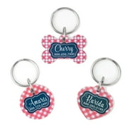 Personalized Pet Tag, Pink - Walmart.com