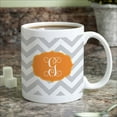 Personalized Chevron Initial Coffee Mug - 11 oz Capacity - Walmart.com