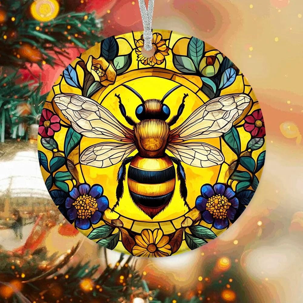 Personalized Christmas Ornaments Bumblebee, Bumblebee Ornament ...