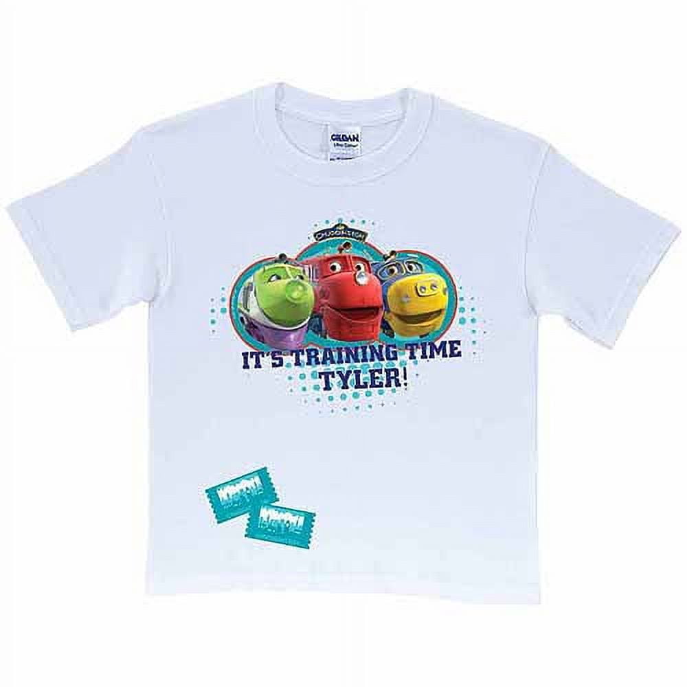 Personalized Chuggington Ticket-to-Ride Kids' T-Shirt, White - Walmart.com