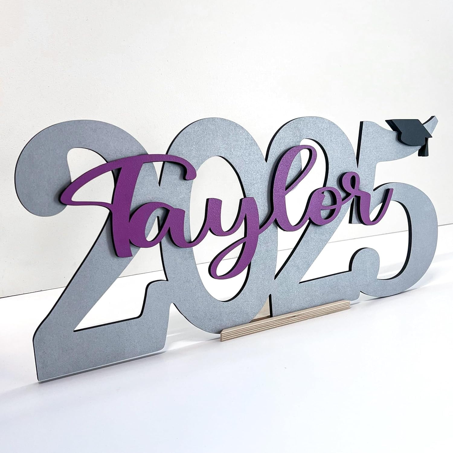 Personalized Class Of 2025 Sign Wooden – Senior Photo Props ...