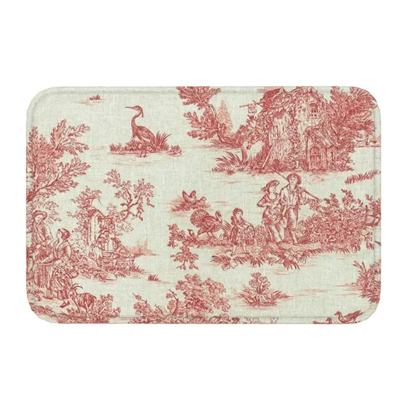 Personalized Classic French Navy Blue Toile De Jouy Motif Pattern ...