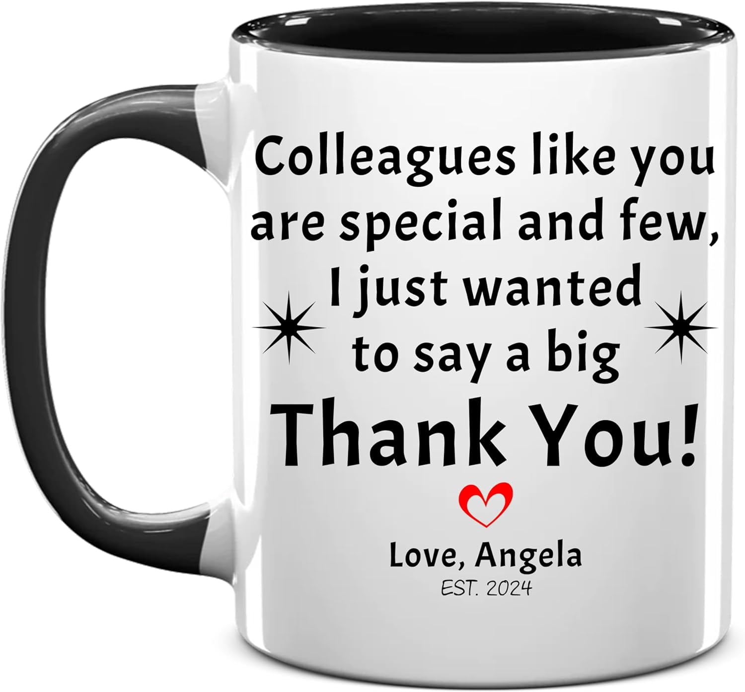 Personalized Coffee Ceramic Mug 11Oz Work Bestie Friend Leaving Going ...