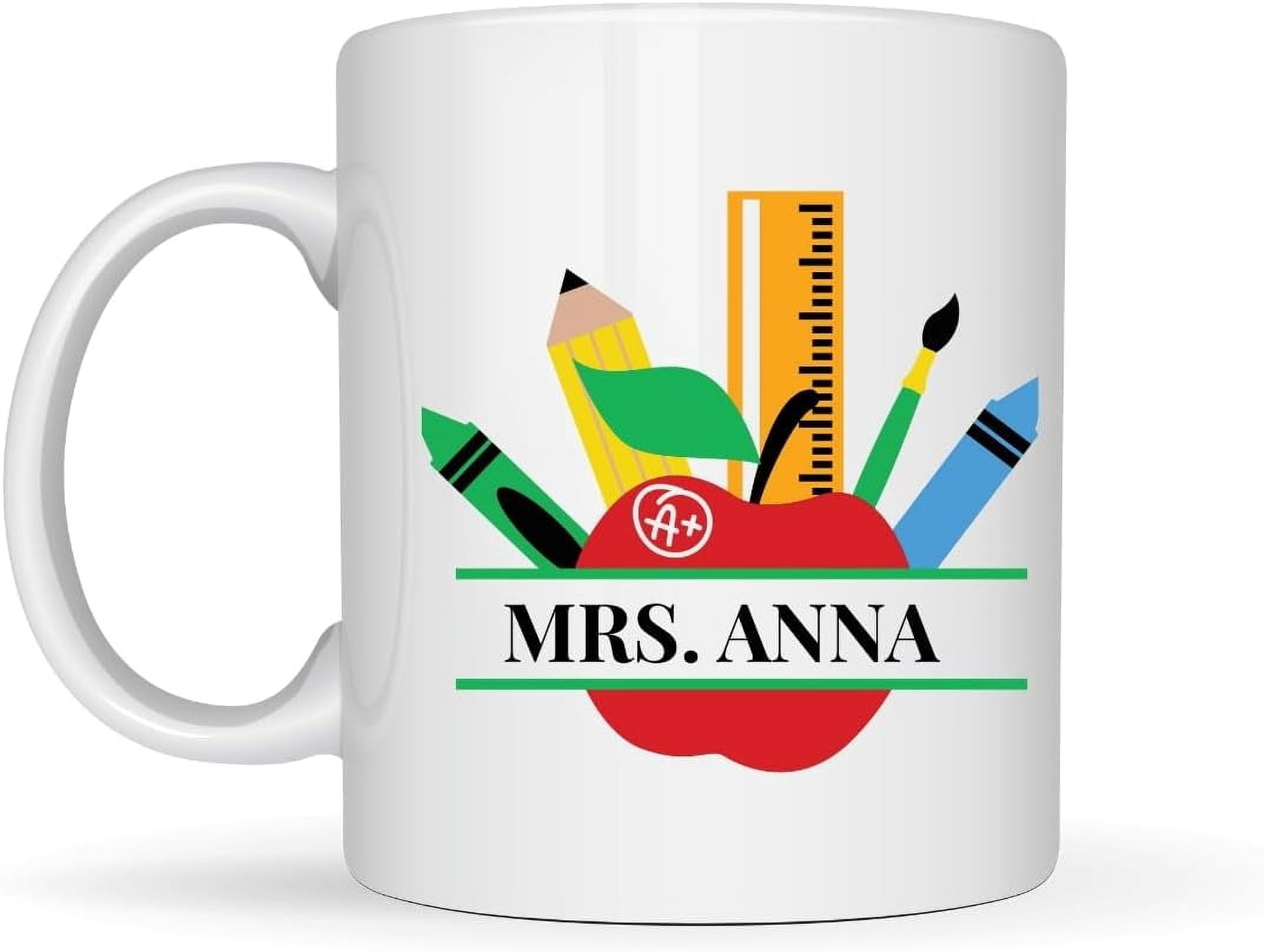Personalized Coffee Mug, Custom Name For Teacher, Student, Senior ...