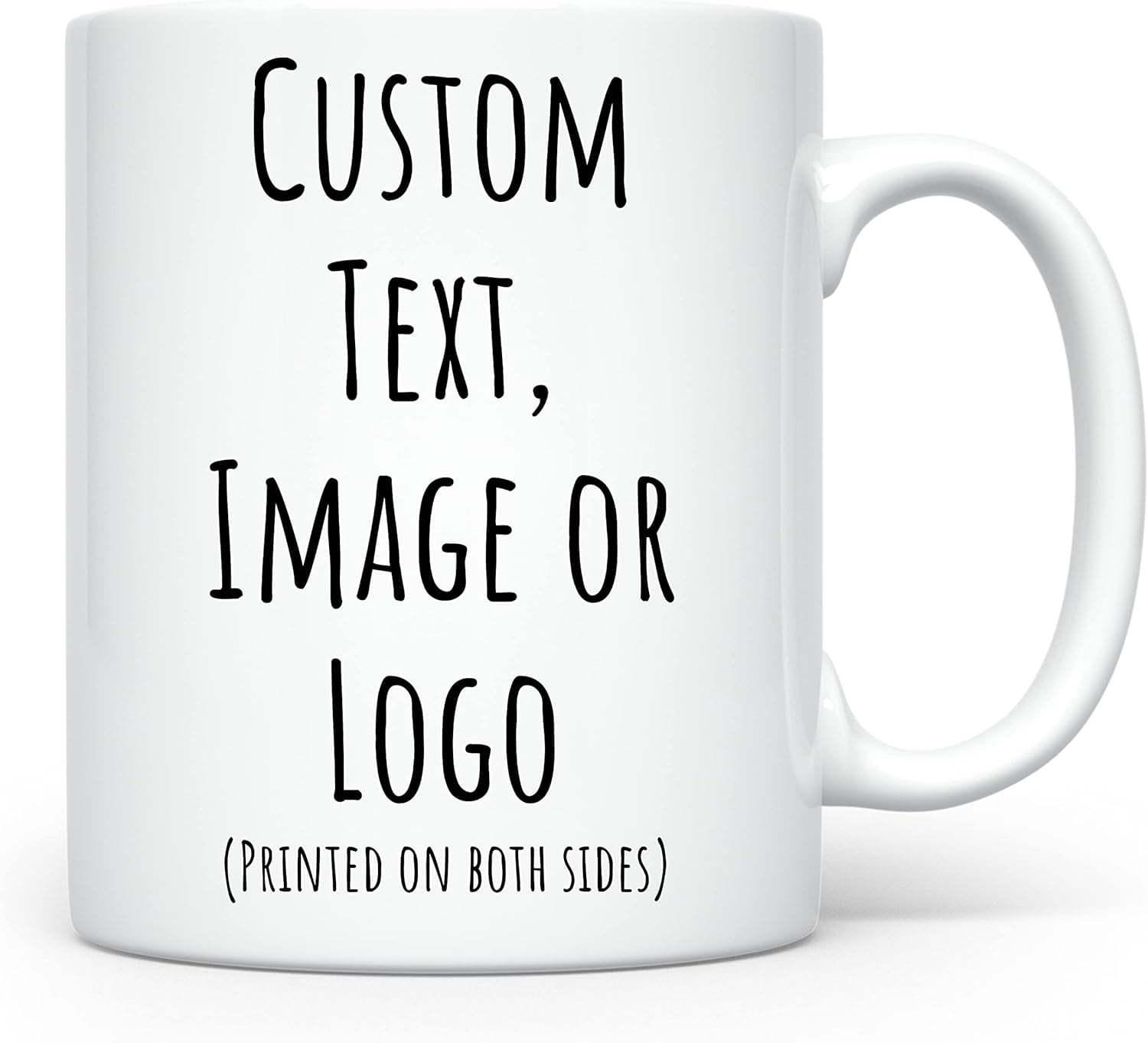 Personalized Coffee Mug | Custom Photo Text and Logo Ceramic Mug ...