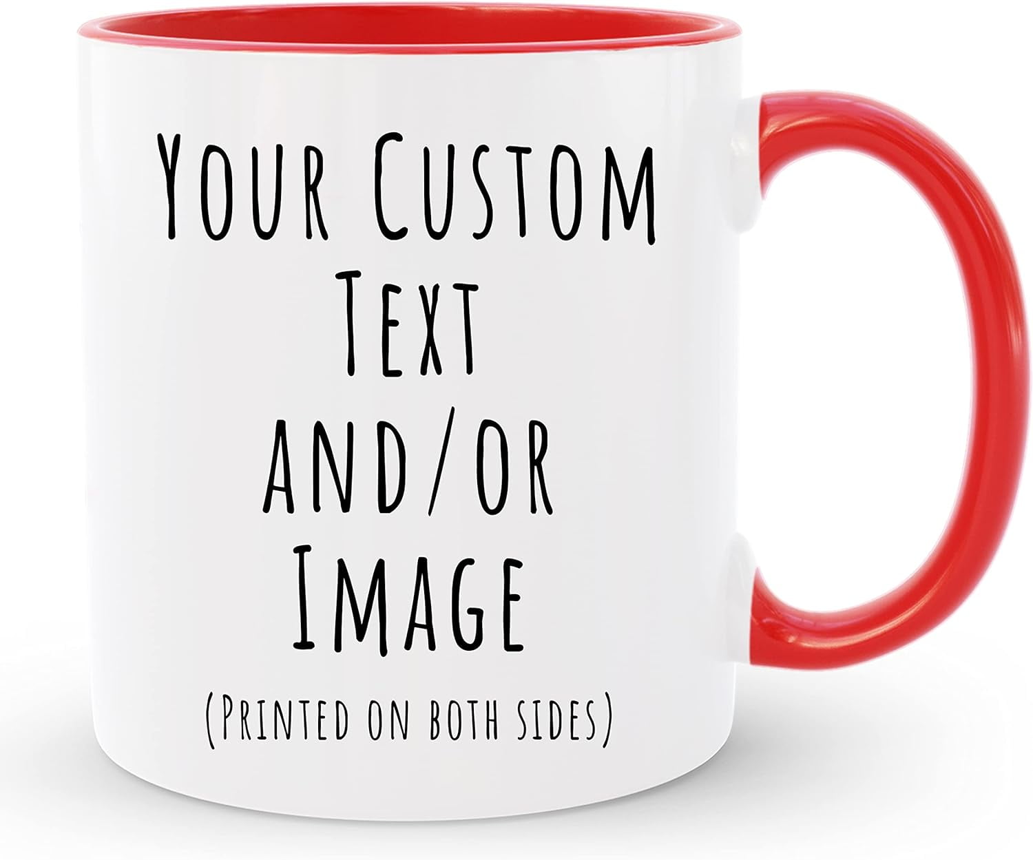 Personalized Coffee Mug | Custom Photo Text or Logo Ceramic Mug ...