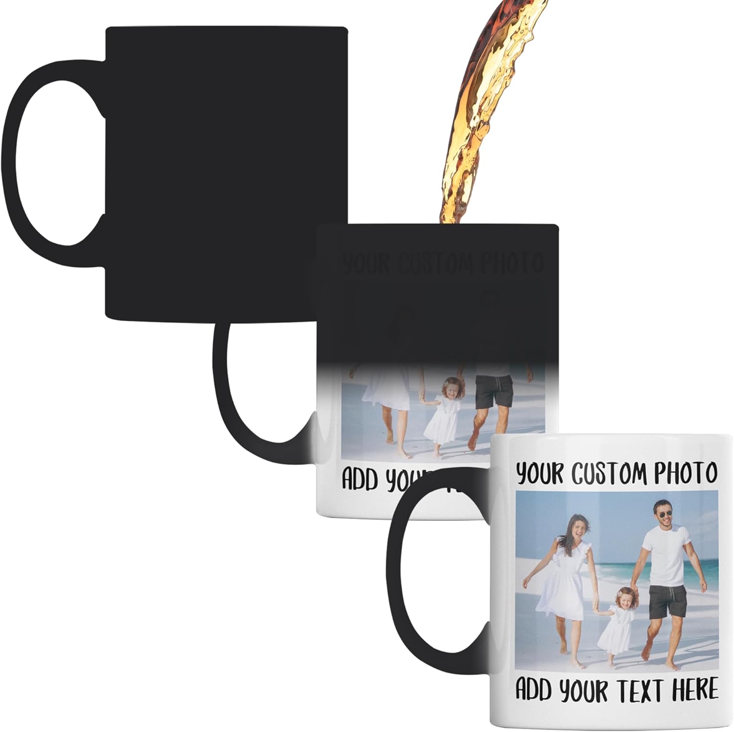 Personalized Coffee Mug with Text, Photo and Logo | Ceramic 11oz Coffee ...