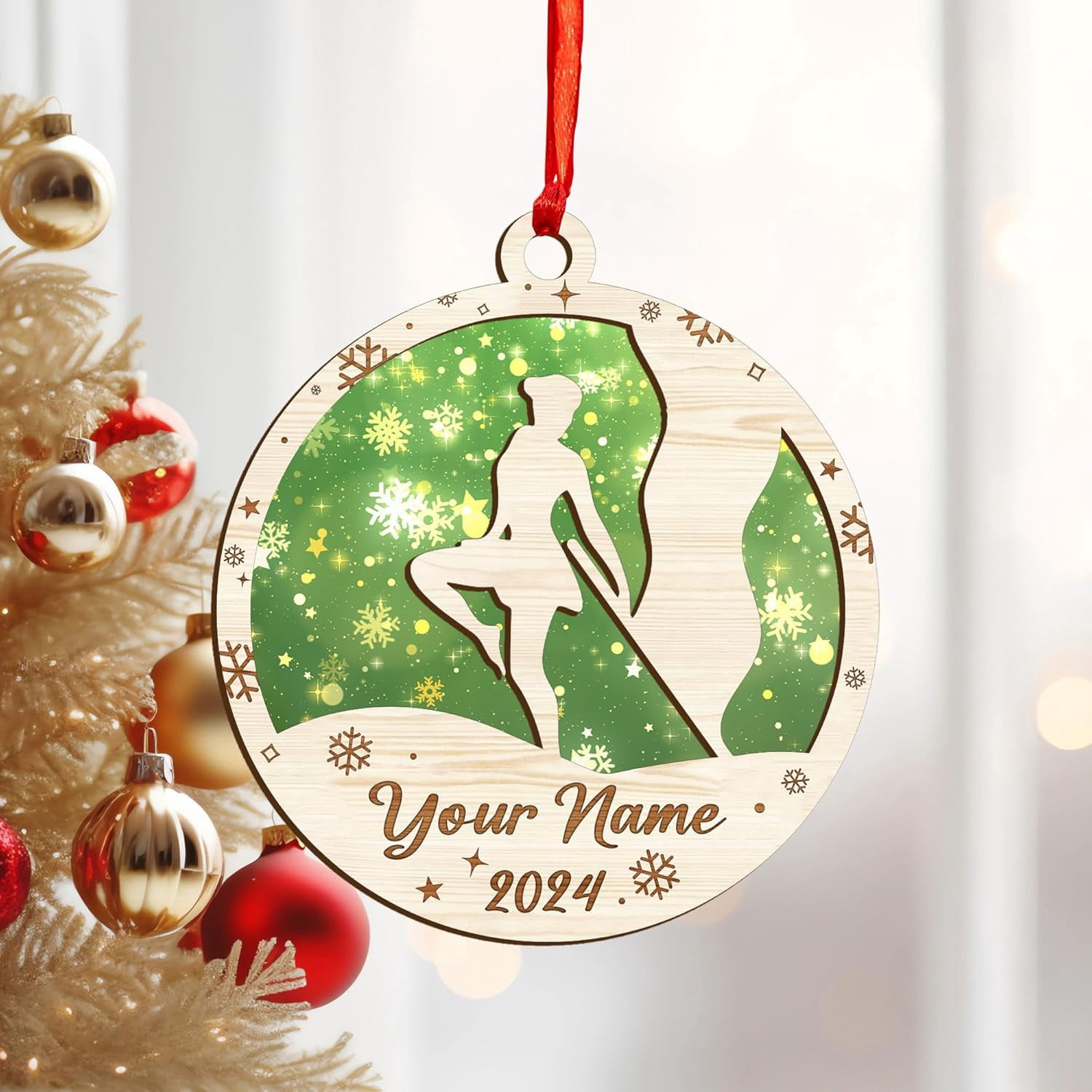 Personalized Colorguard 2025 Colorguard Christmas Ornament, Custom ...