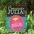 Personalized Congrats Grad! Garden Flag - Walmart.com