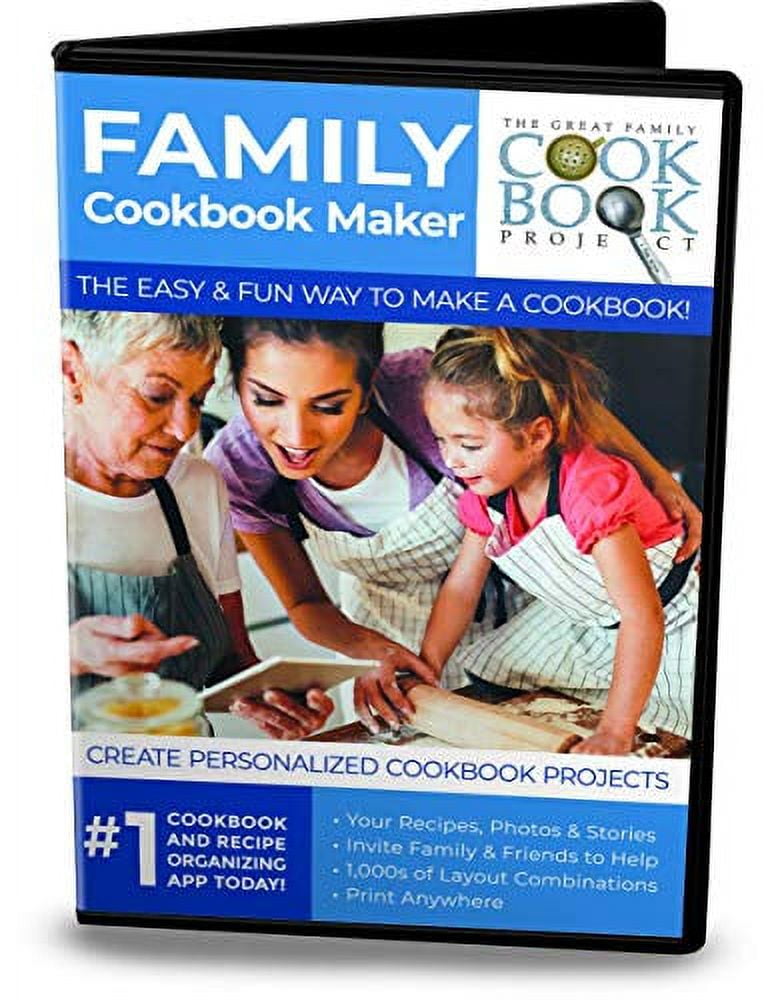 Personalized Cookbook Making Kit - Preserves Family Recipes for ...