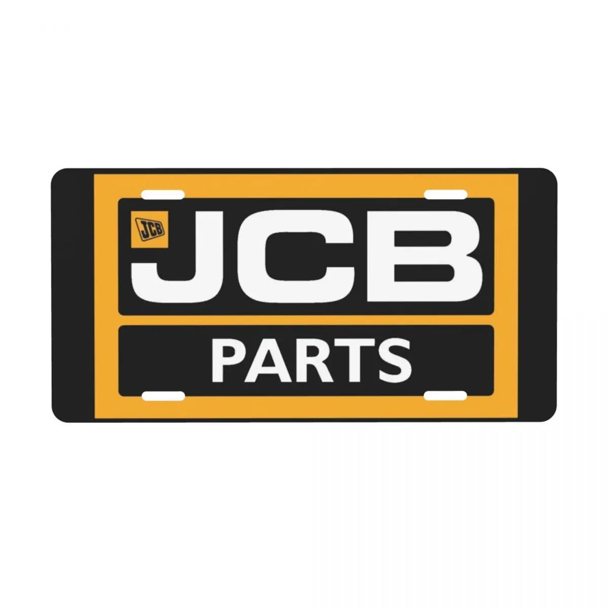 Personalized Cool JCB Decorative Metal License Plate Aluminum Car Front ...