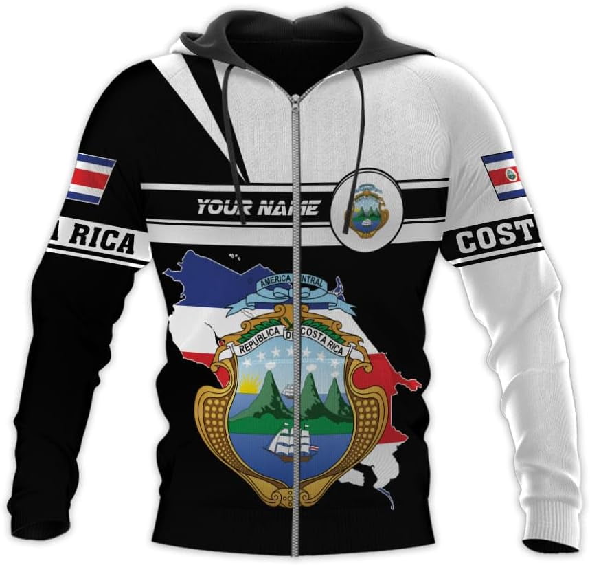 Personalized Costa Rica Shirt 3D, Costa Rica Tshirt, Costa Rica Shirts ...
