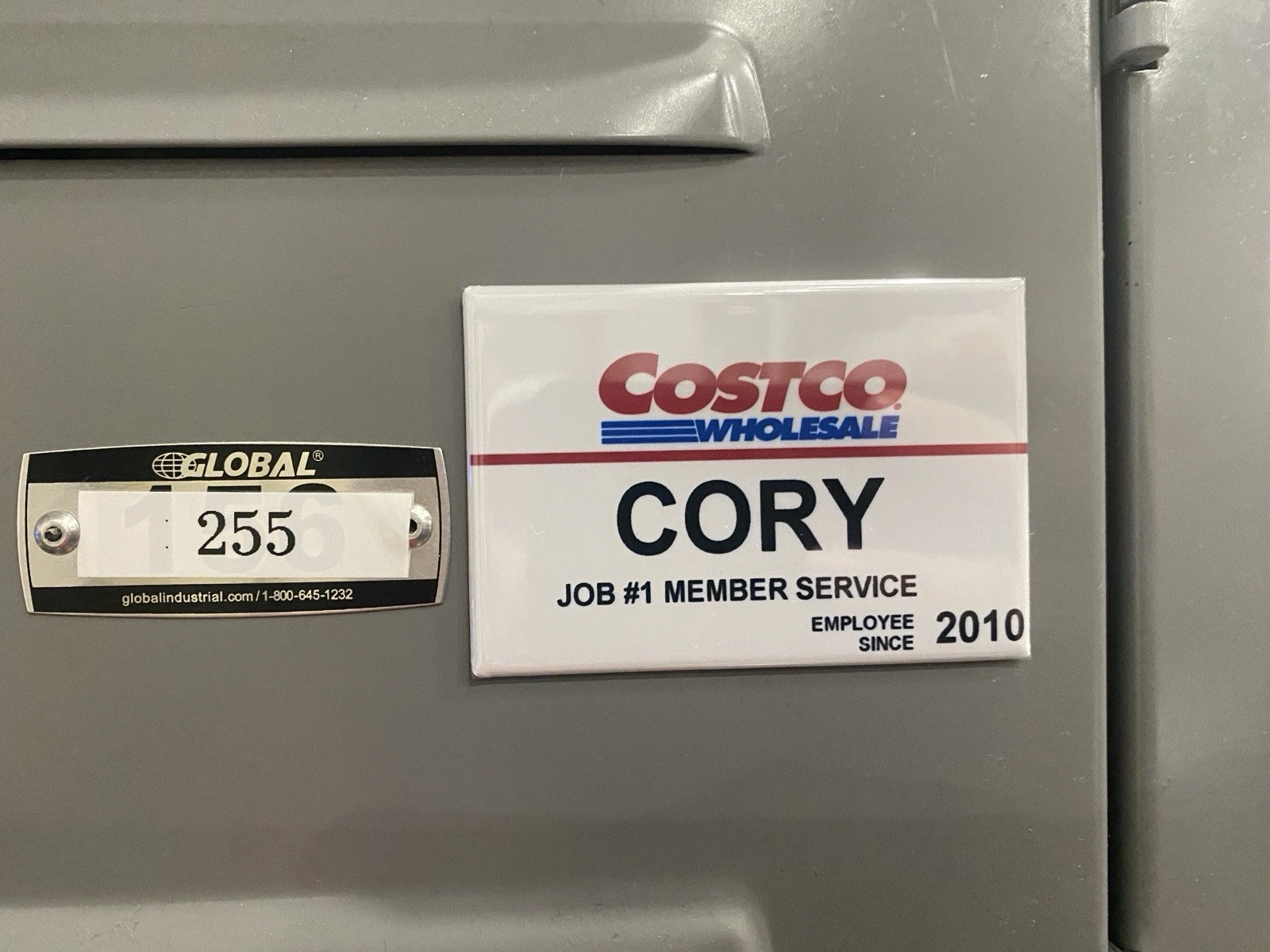 Personalized Costco Badge 2" X 3" Refrigerator / Locker Magnet ...