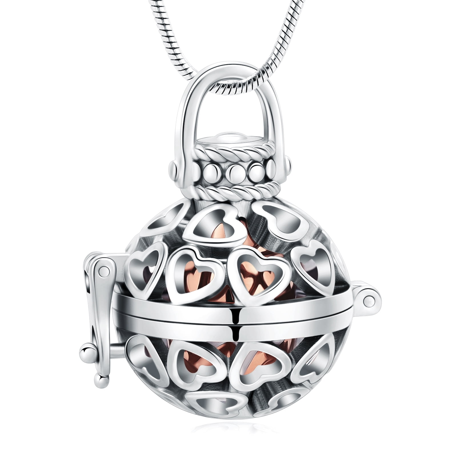 Personalized Cremation Jewelry Urn Necklace for Ashes Flower Jar Urn ...