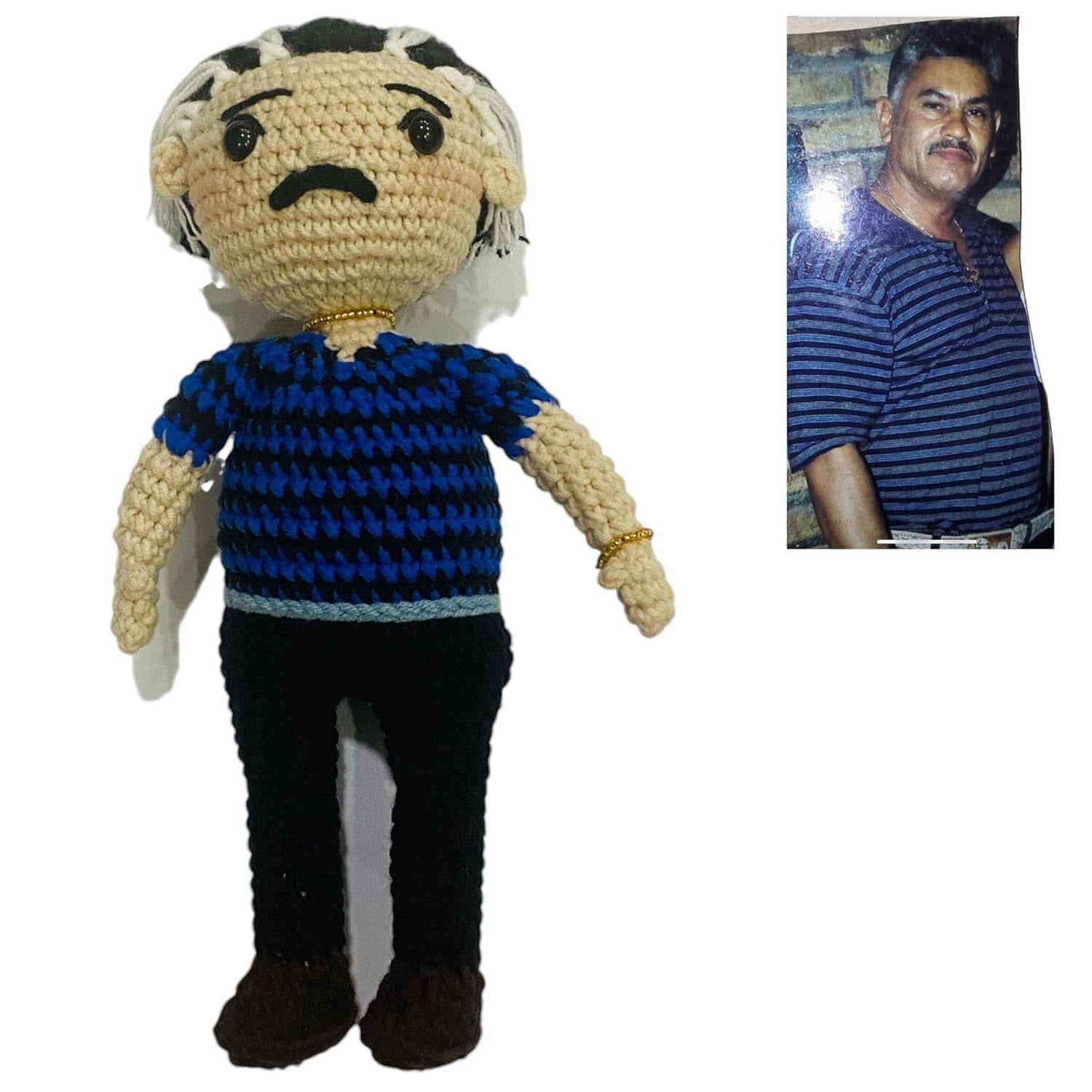 Personalized Crochet Dolls, Custom Plush Doll, Doll From Photo, Custom ...