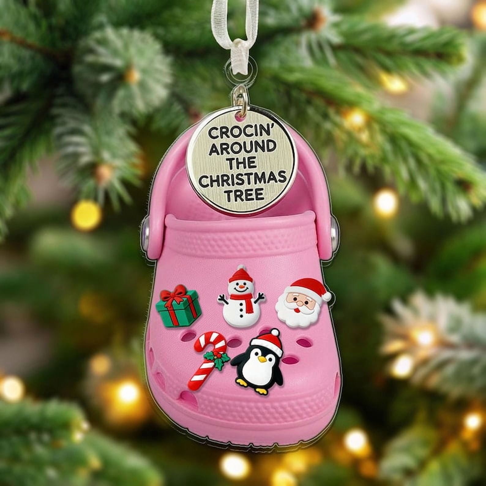 Personalized Crocs Christmas Ornament 2025, Custom Croc Ornament for ...