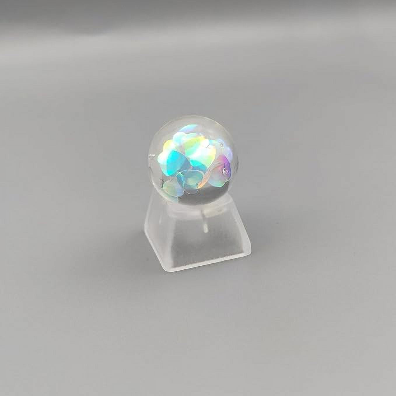 Personalized Crystal Ball Keycap Handmade OEM Profile Keycap Base DIY ...