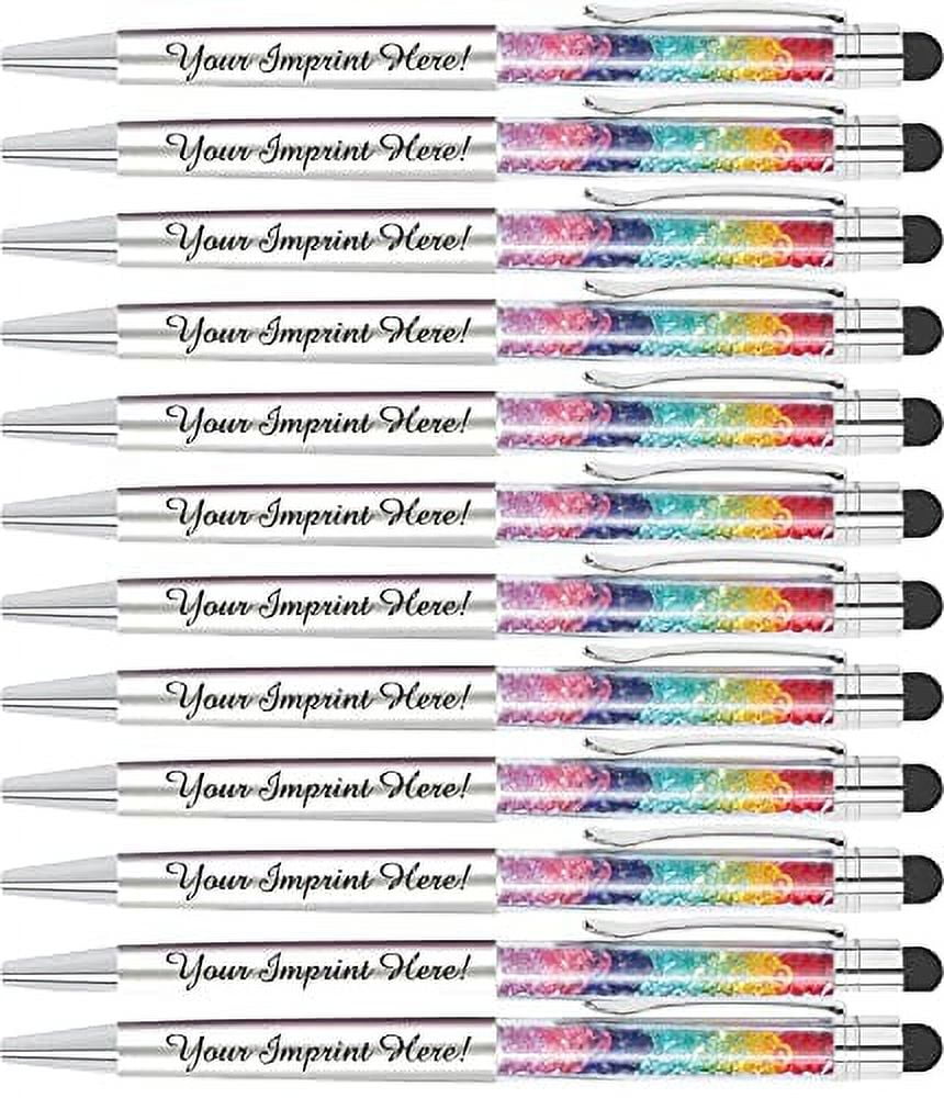 Express Pencils Personalized Crystal Prism Pens, Stylus Pen, Assorted ...