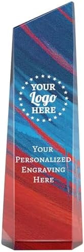 Personalized Crystal Trophy Award - Award for Employees- Plaques Custom ...