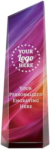 Personalized Crystal Trophy Award - Award for Employees- Plaques Custom ...